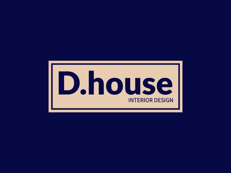 D.house logo | Design your own home family logo - LogoAI