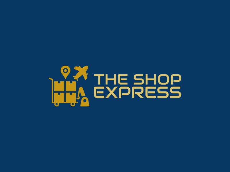 THE SHOP EXPRESS logo design - LogoAI.com