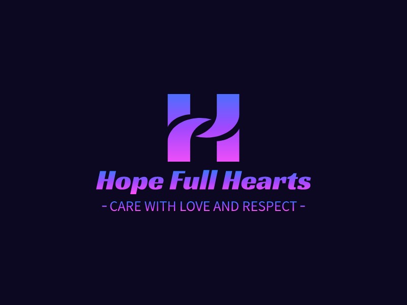 Hope Full Hearts logo | Design your own nonprofit logo - LogoAI