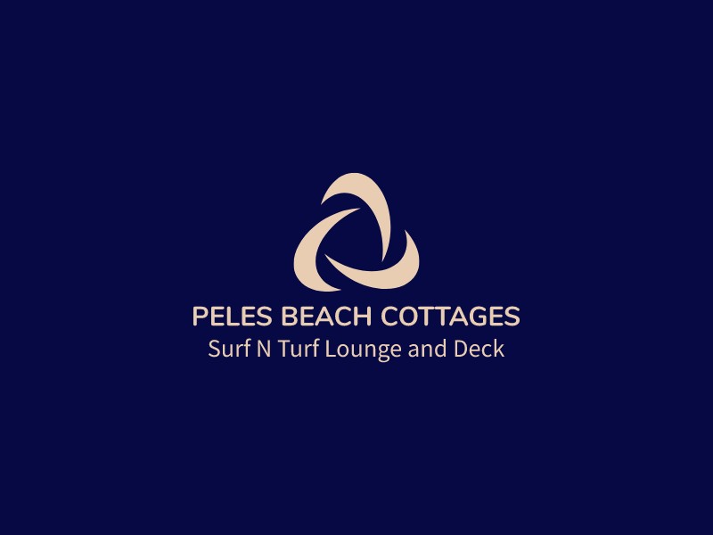 PELES BEACH COTTAGES logo | Design your own restaurant logo - LogoAI