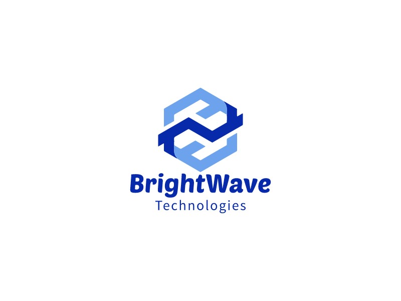 BrightWave logo | Design your own technology logo - LogoAI
