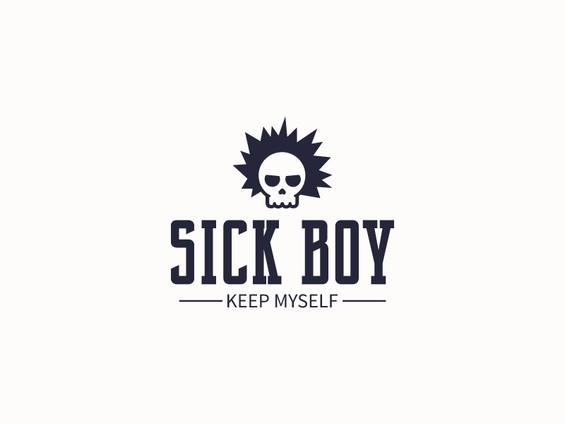 Sick boy logo | Design your own retail logo - LogoAI