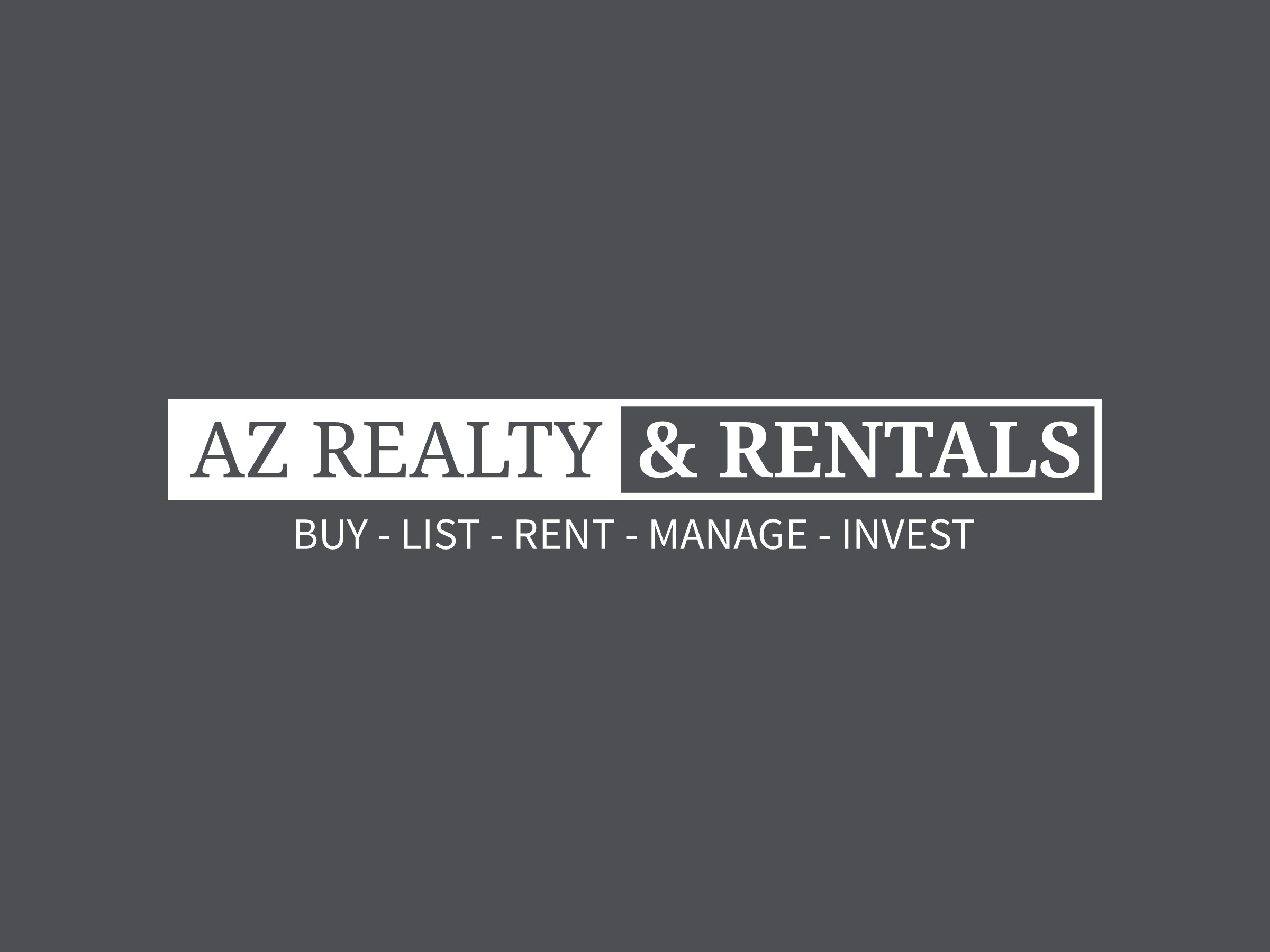 AZ Realty & Rentals logo design - LogoAI.com