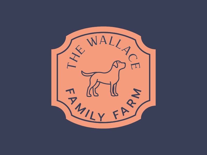 The Wallace logo | Design your own round logo - LogoAI