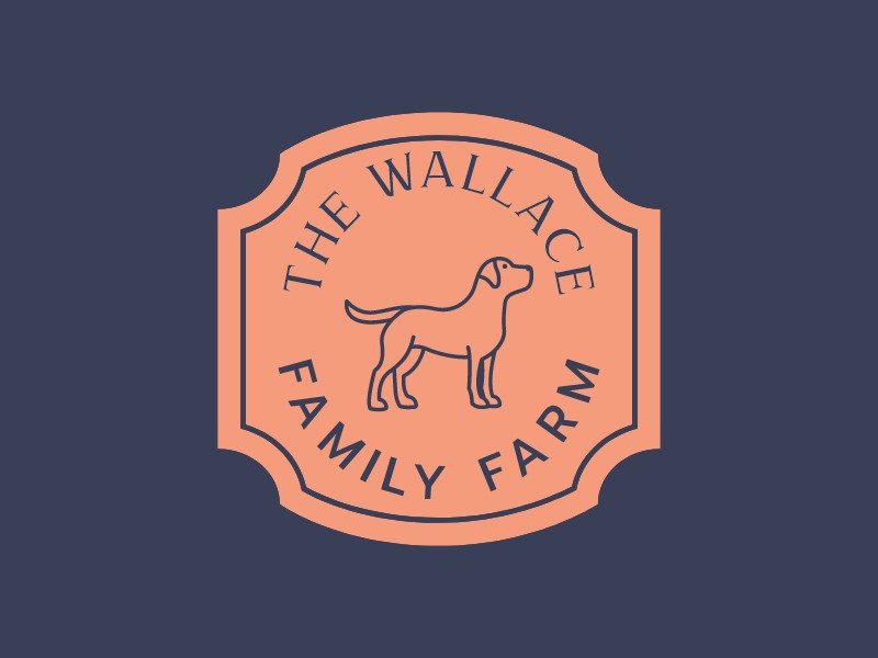 The Wallace logo | Design your own round logo - LogoAI
