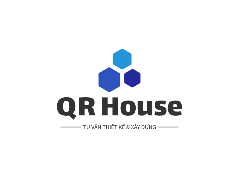 QR House logo | Design your own construction logo - LogoAI