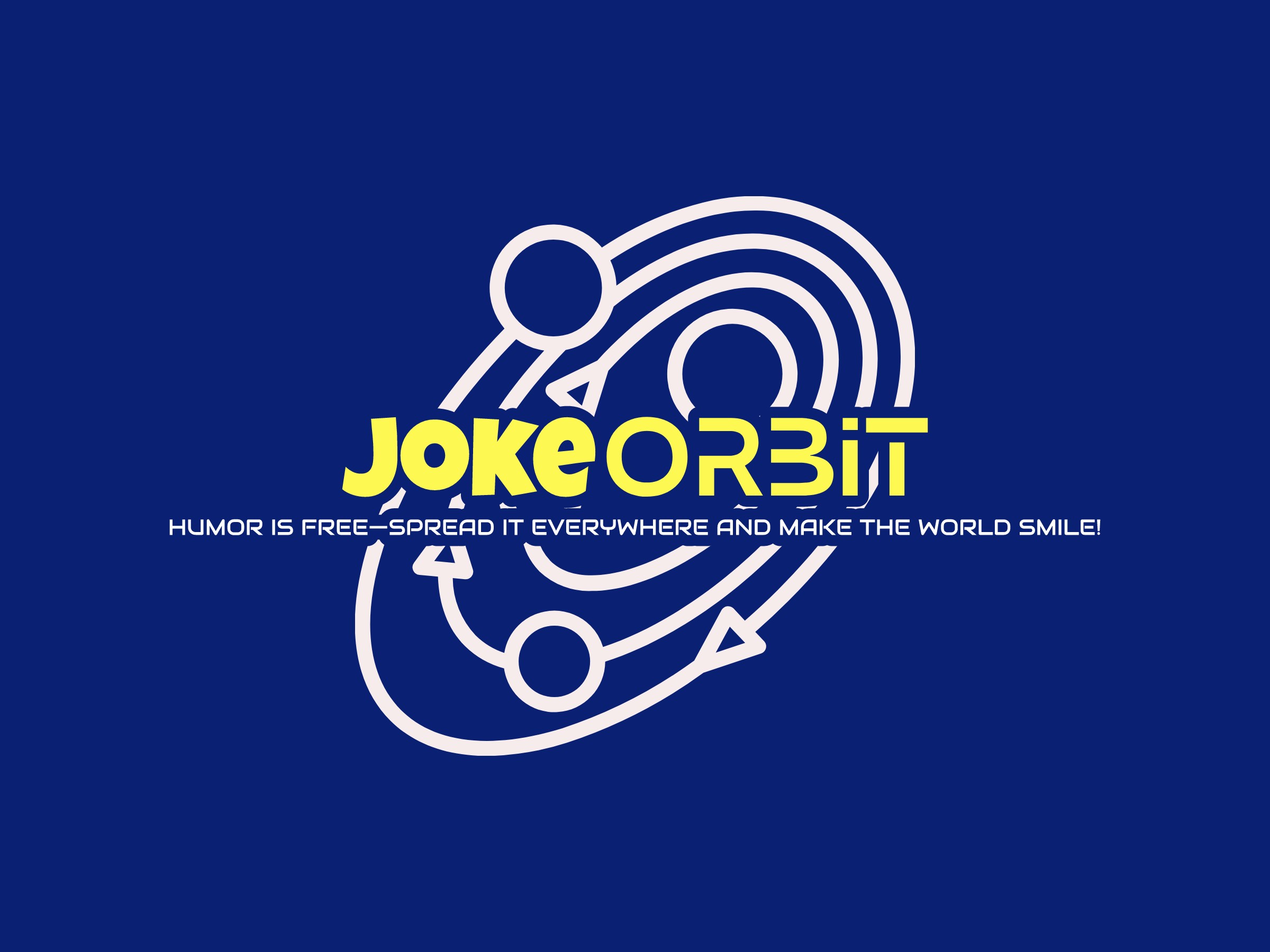 Joke Orbit logo | Design your own entertainment logo - LogoAI