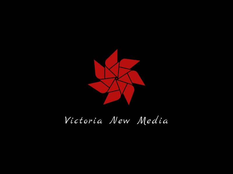 Victoria New Media logo | Design your own internet logo - LogoAI