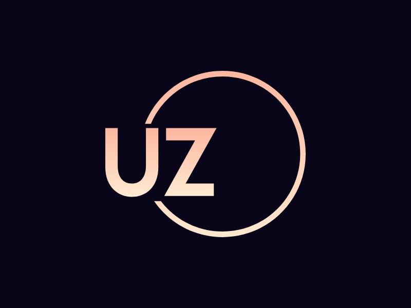 Uz logo | Design your own internet logo - LogoAI