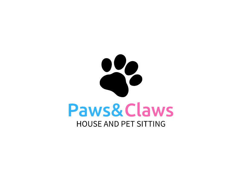 Paws& Claws logo | Design your own animals pets logo - LogoAI