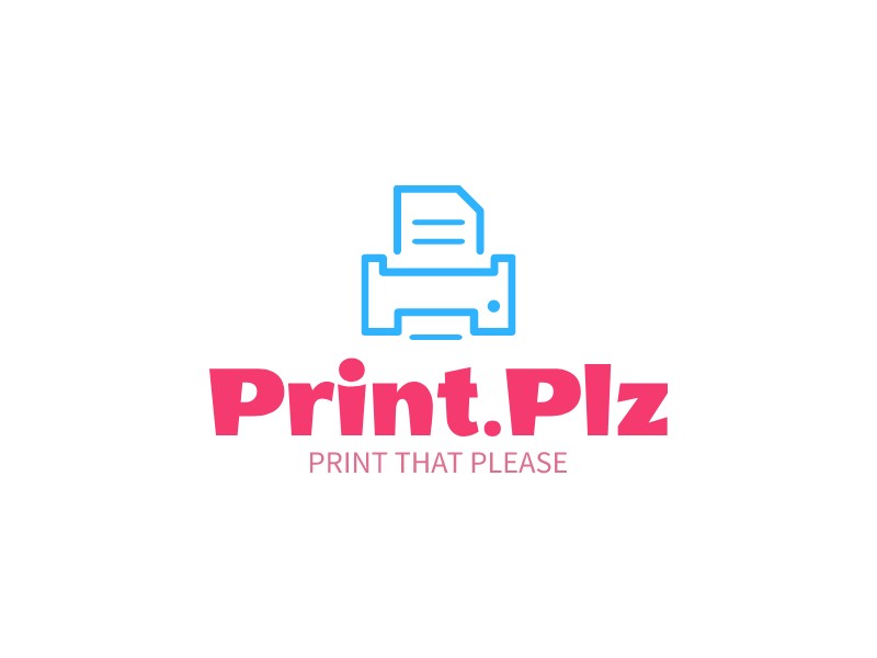 Print.Plz logo | Design your own internet logo - LogoAI