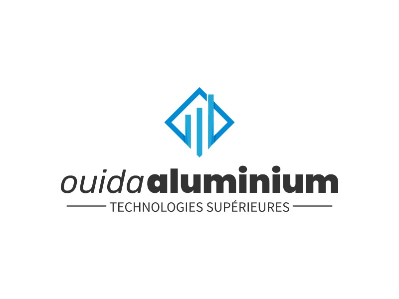 Ouida aluminium logo | Design your own real estate logo - LogoAI