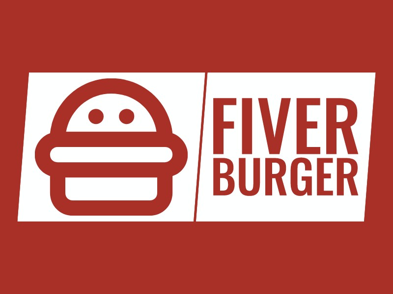 FIVER Burger logo | Design your own restaurant logo - LogoAI