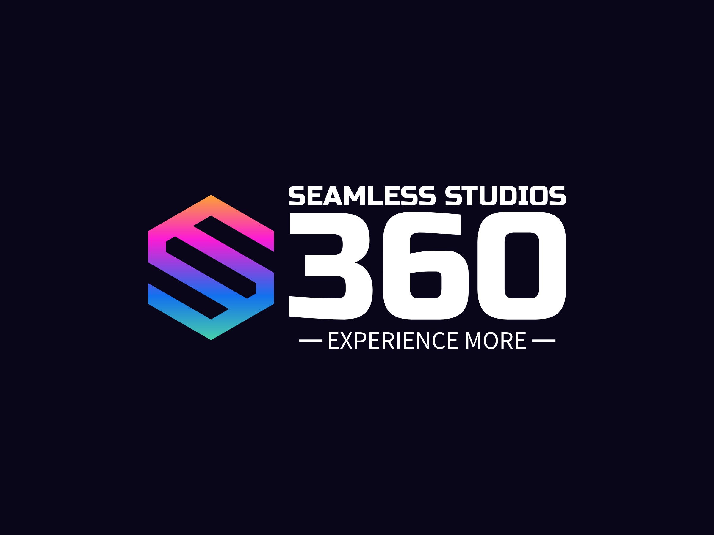 Seamless Studios 360 logo design - LogoAI.com