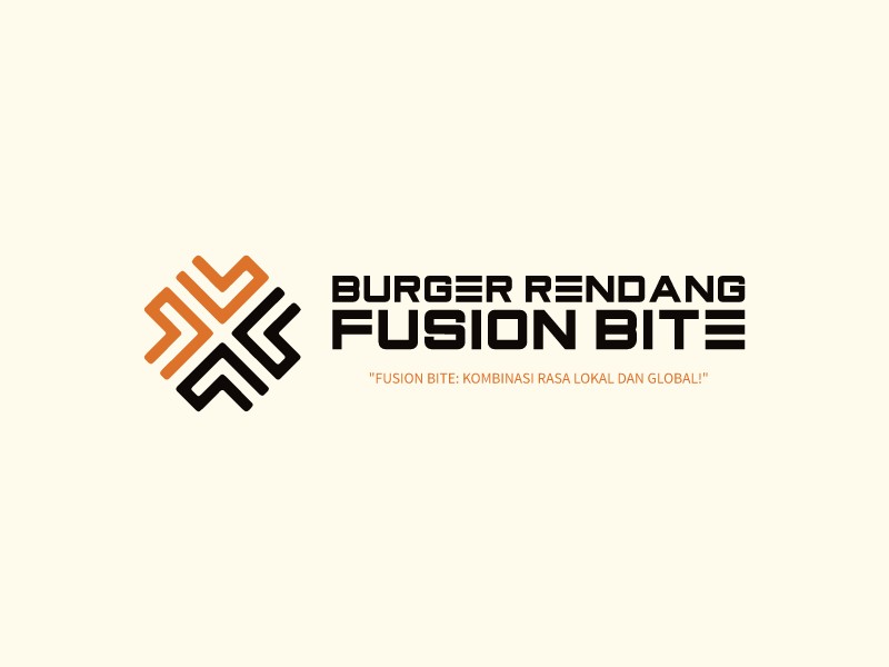 Burger Rendang Fusion Bite logo | Design your own restaurant logo - LogoAI