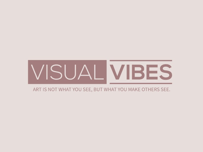 Visual Vibes logo | Design your own logo - LogoAI