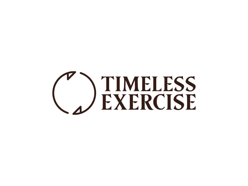 Timeless Exercise logo | Design your own sports fitness logo - LogoAI
