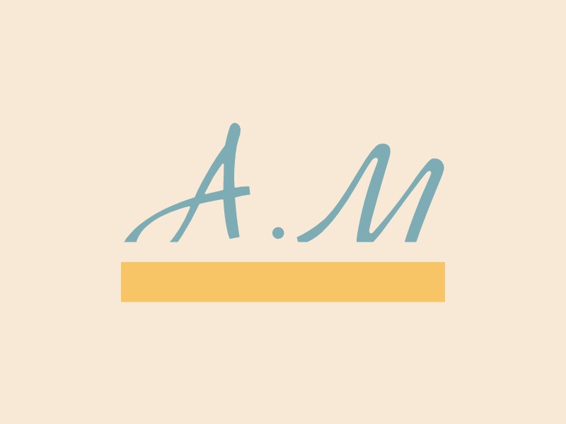 A.M logo | Design your own retail logo - LogoAI