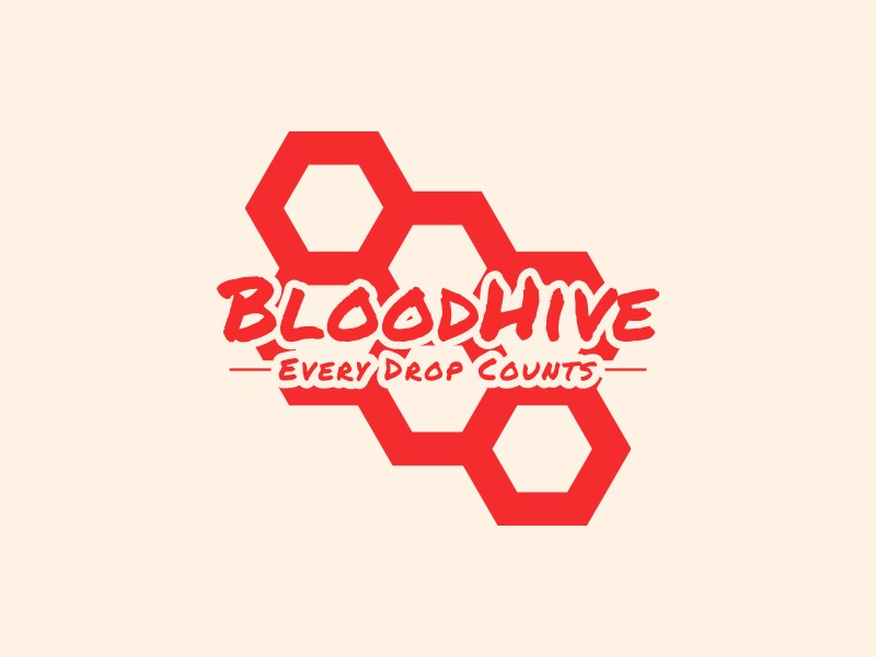 Blood Hive logo | Design your own nonprofit logo - LogoAI