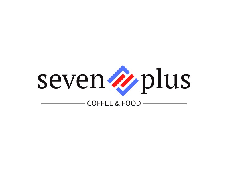 Seven plus logo | Design your own logo - LogoAI