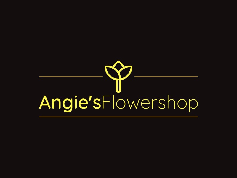 Angie's Flowershop logo | Design your own logo - LogoAI