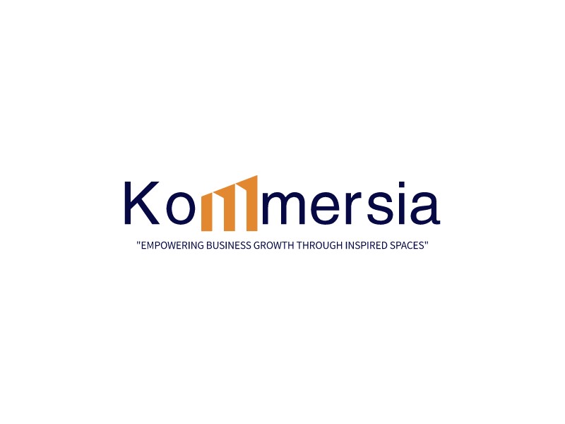 Kommersia logo | Design your own real estate logo - LogoAI