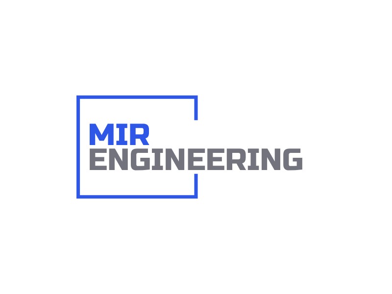 MIR ENGINEERING logo | Design your own construction logo - LogoAI