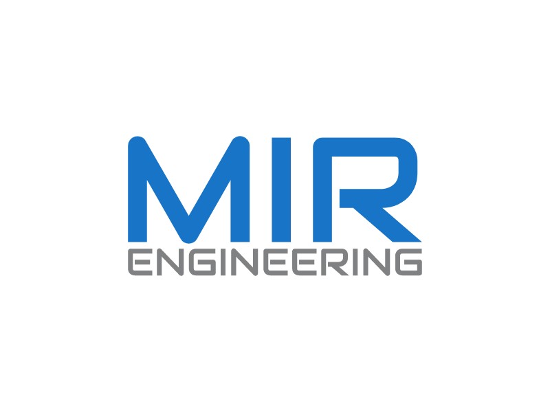MIR ENGINEERING logo | Design your own construction logo - LogoAI