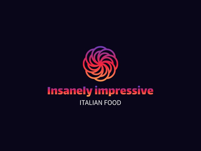 Insanely impressive logo | Design your own restaurant logo - LogoAI