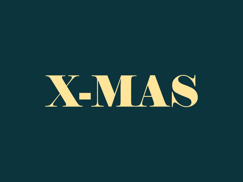 X-MAS logo | Design your own home family logo - LogoAI