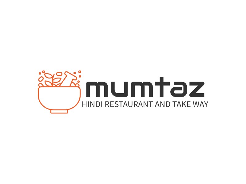 Mumtaz logo | Design your own restaurant logo - LogoAI