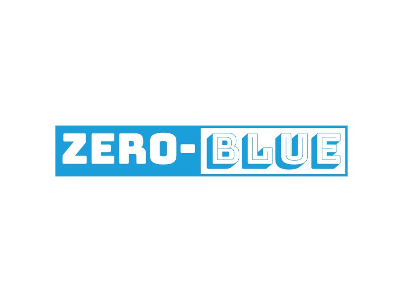 ZERO-BLUE logo | Design your own sports fitness logo - LogoAI