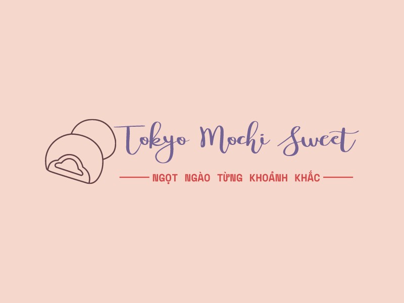 Tokyo Mochi Sweet logo | Design your own restaurant logo - LogoAI