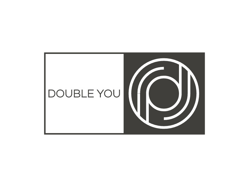 DOUBLE YOU logo | Design your own beauty spa logo - LogoAI