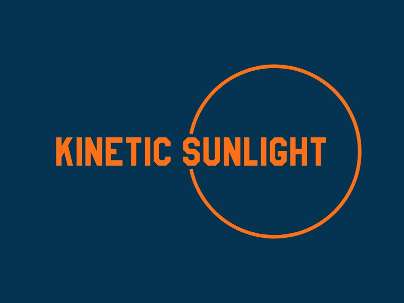 Kinetic Sunlight logo | Design your own construction logo - LogoAI