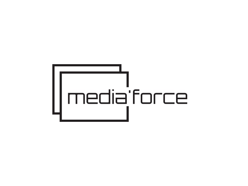 Media'force logo | Design your own technology logo - LogoAI