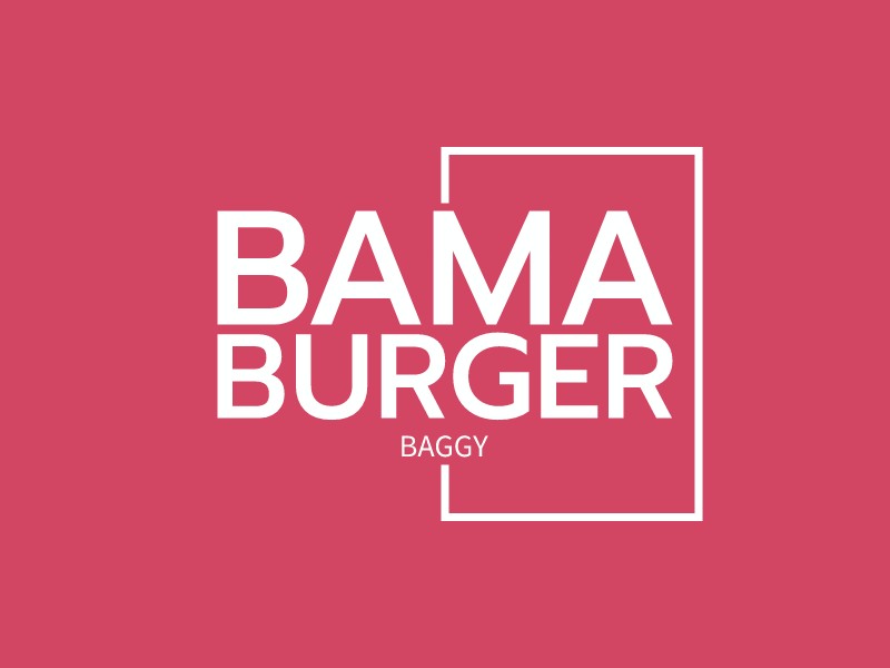 BAMA burger logo | Design your own restaurant logo - LogoAI