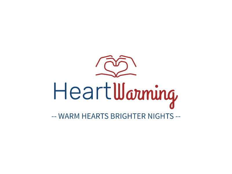 Heart Warming logo | Design your own nonprofit logo - LogoAI