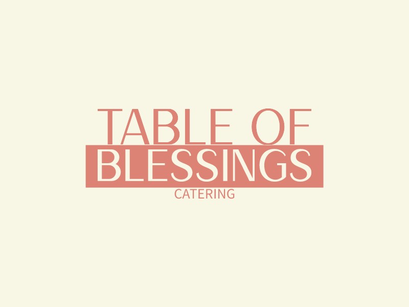 Table of Blessings logo | Design your own logo - LogoAI