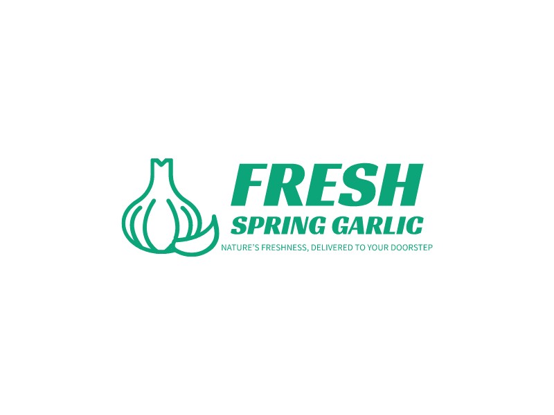 Fresh Spring Garlic logo | Design your own logo - LogoAI