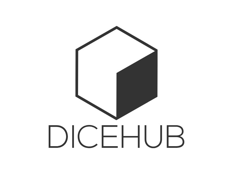 Dicehub logo | Design your own events logo - LogoAI