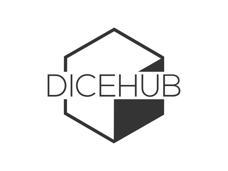 Dicehub logo | Design your own events logo - LogoAI