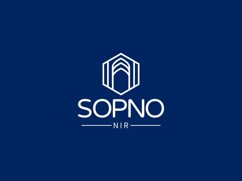 SOPNO logo | Design your own real estate logo - LogoAI