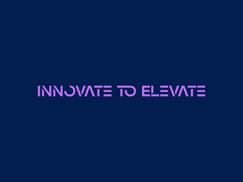 Innovate to Elevate logo | Design your own technology logo - LogoAI