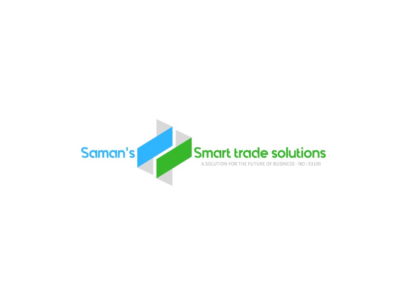 Saman's Smart trade solutions logo | Design your own technology logo - LogoAI