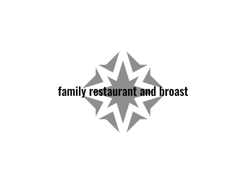 Family restaurant and broast logo | Design your own restaurant logo ...