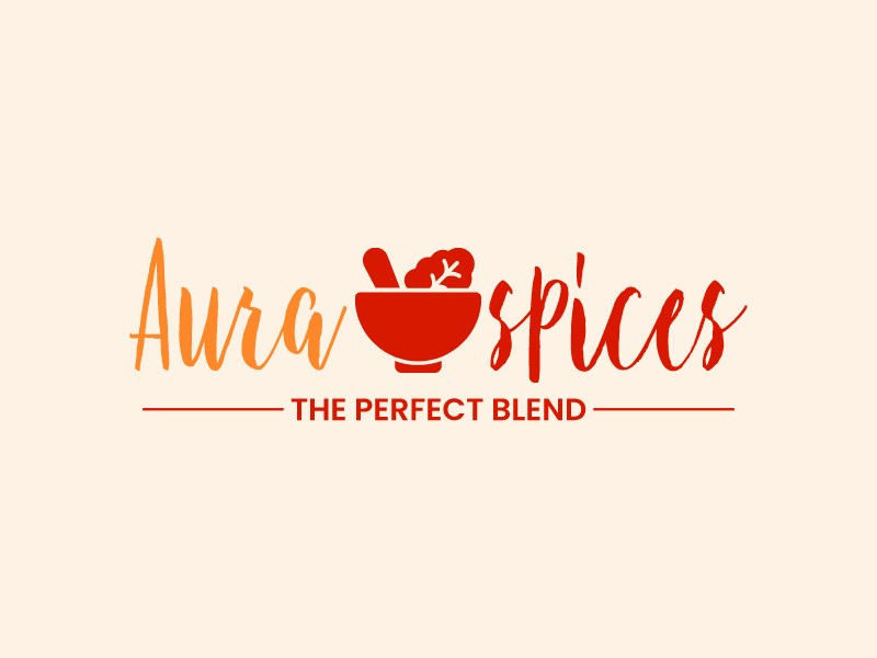 Aura spices logo | Design your own logo - LogoAI