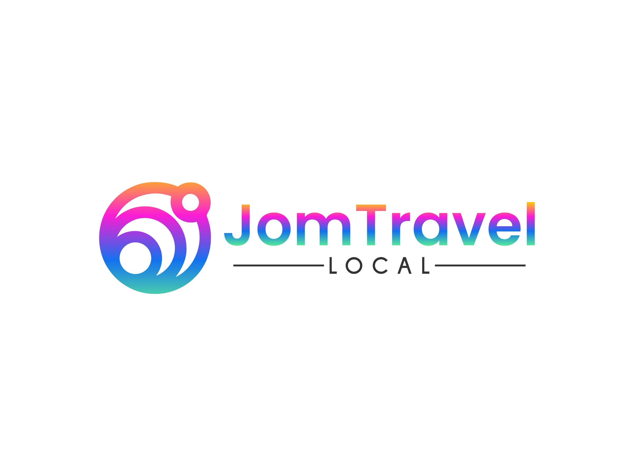 Jom Travel logo | Design your own tiktok logo - LogoAI