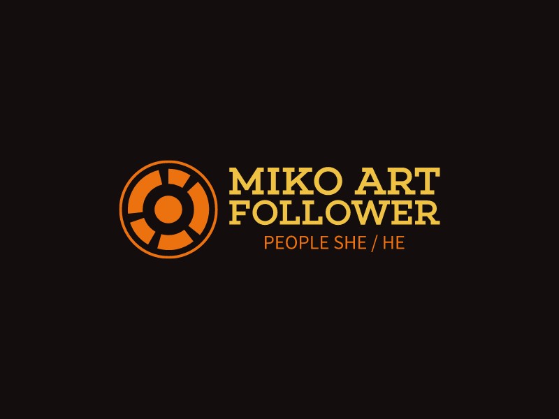 Miko art follower logo | Design your own events logo - LogoAI