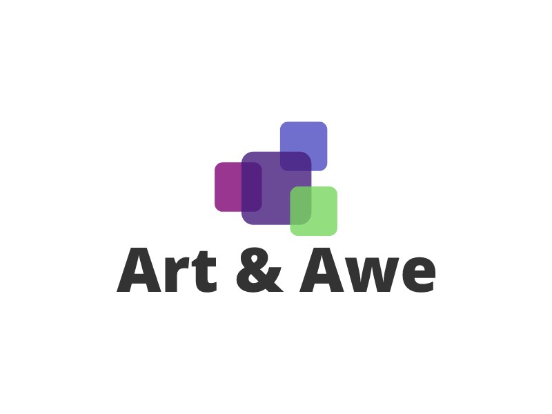 Art & Awe logo | Design your own art logo - LogoAI
